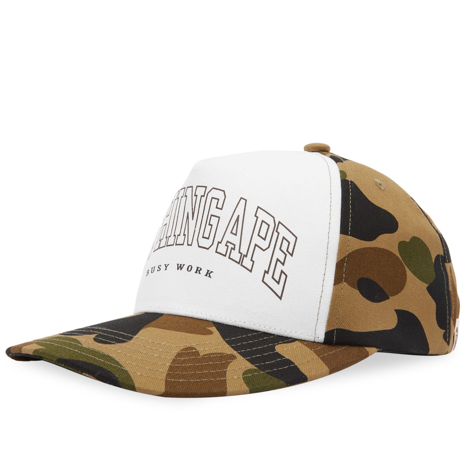 A Bathing Ape 1St Camo Cap Green | END. (GB)