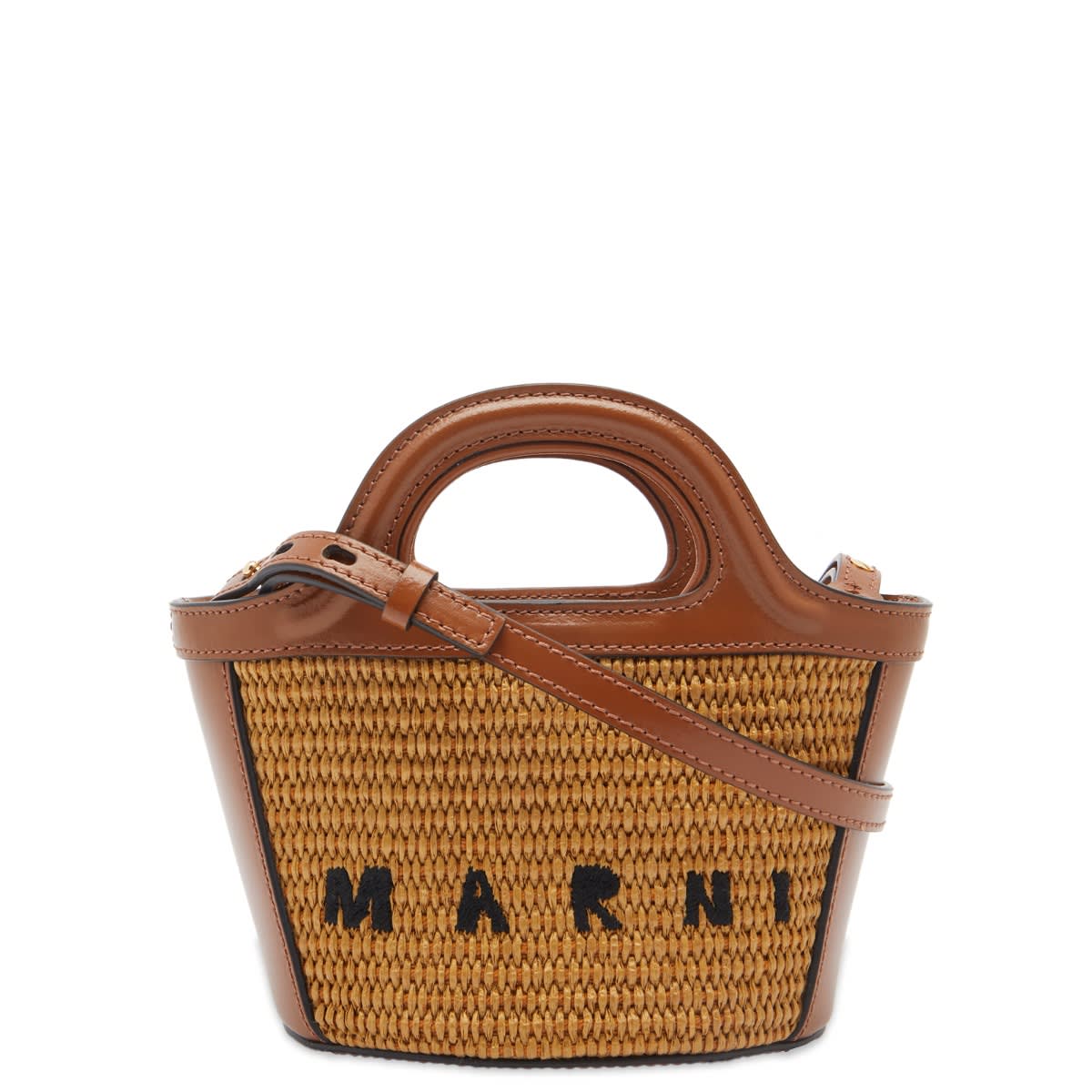 Marni Tropicalia Micro Bag Raw Sienna | END. (US)