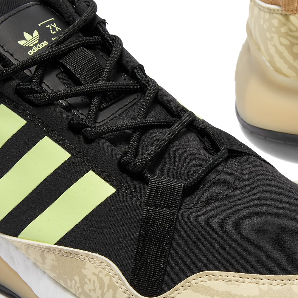 Adidas ZX 2K Boost Pure Core Black & Savannah | END. (US)