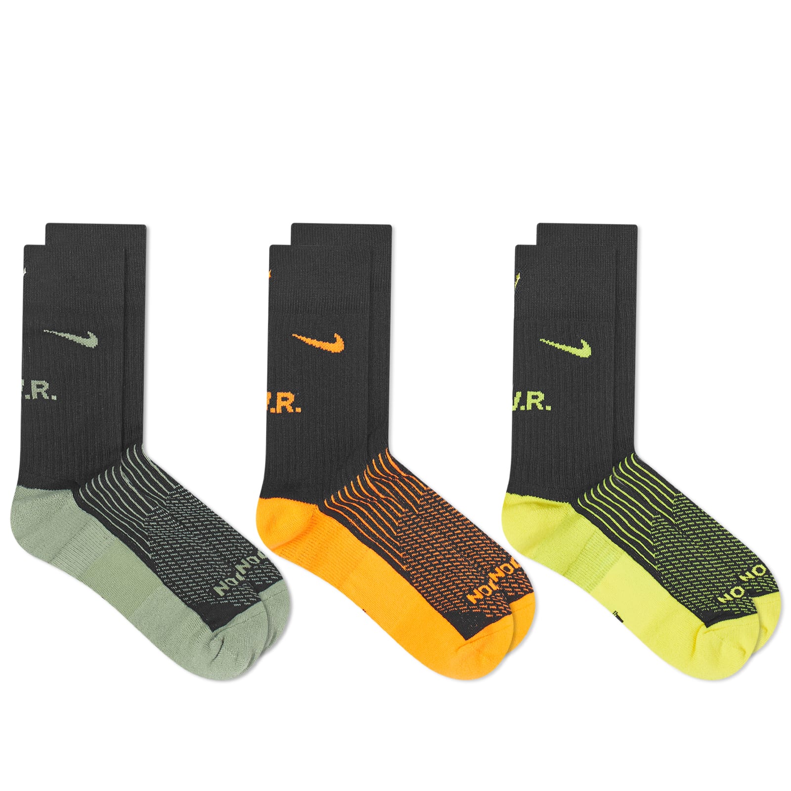 Nike x NOCTA Crew Sock - 3 Pack Multi | END. (TW)