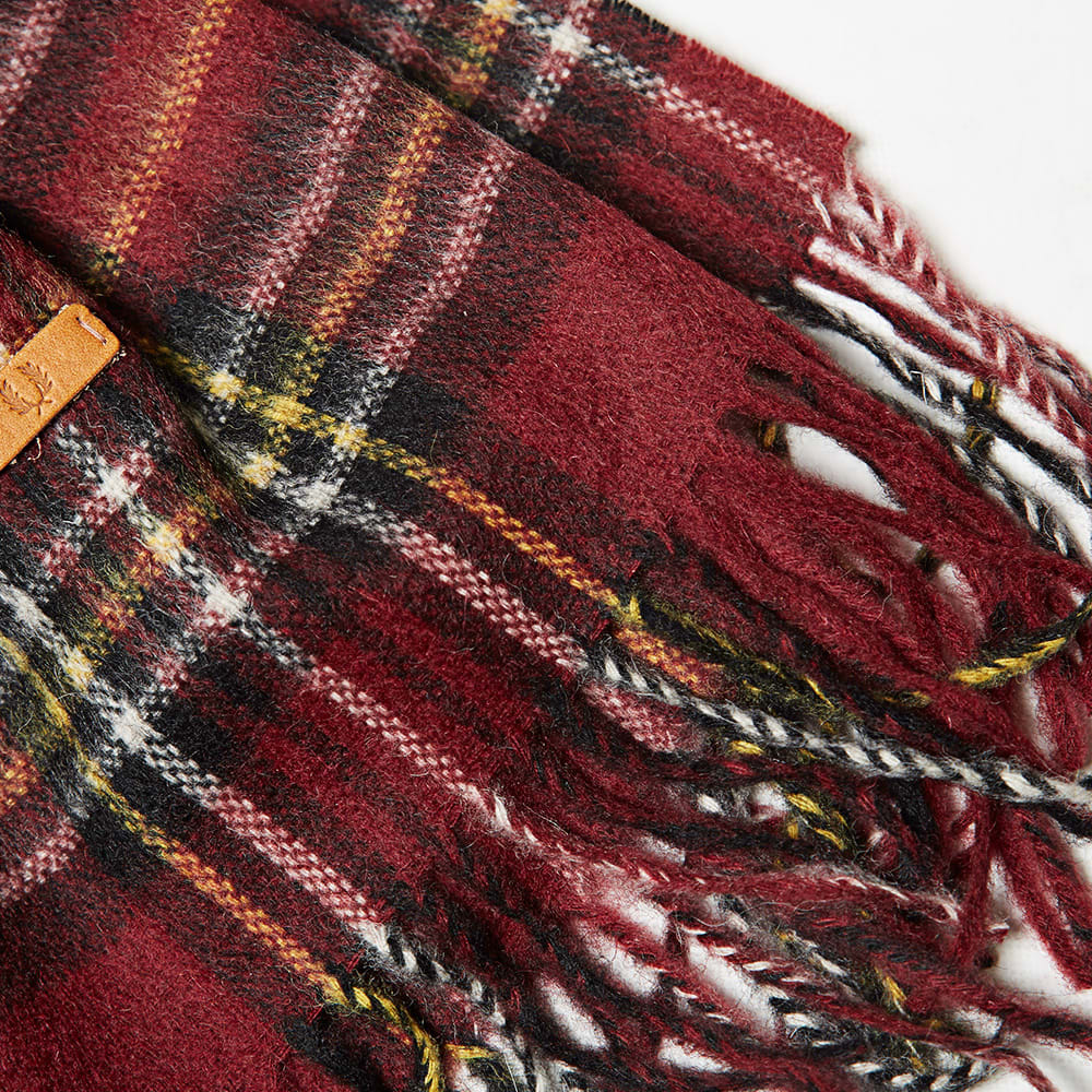 Fred Perry Tartan Scarf Port | END. (US)