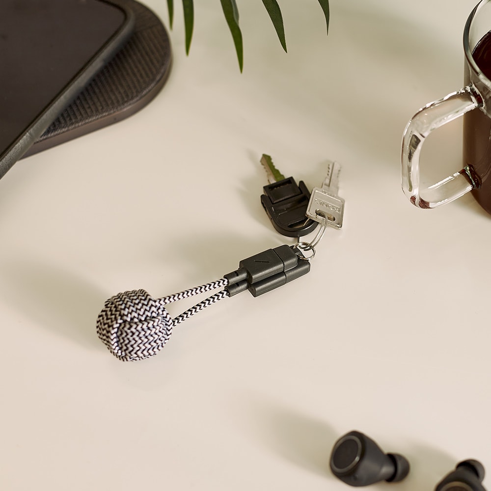 Native Union Android Key Cable Black & White | END. (Global)