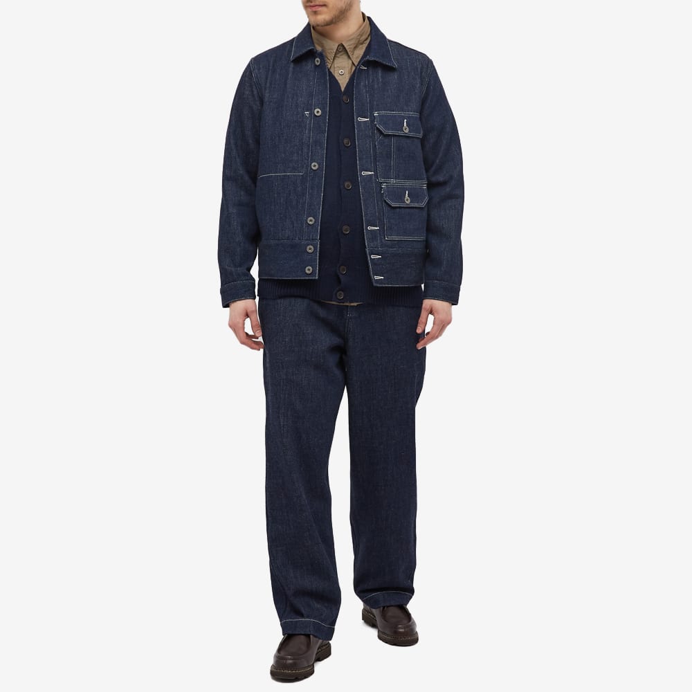 Nigel Cabourn Lybro Denim Hip Jacket Indigo | END. (KR)