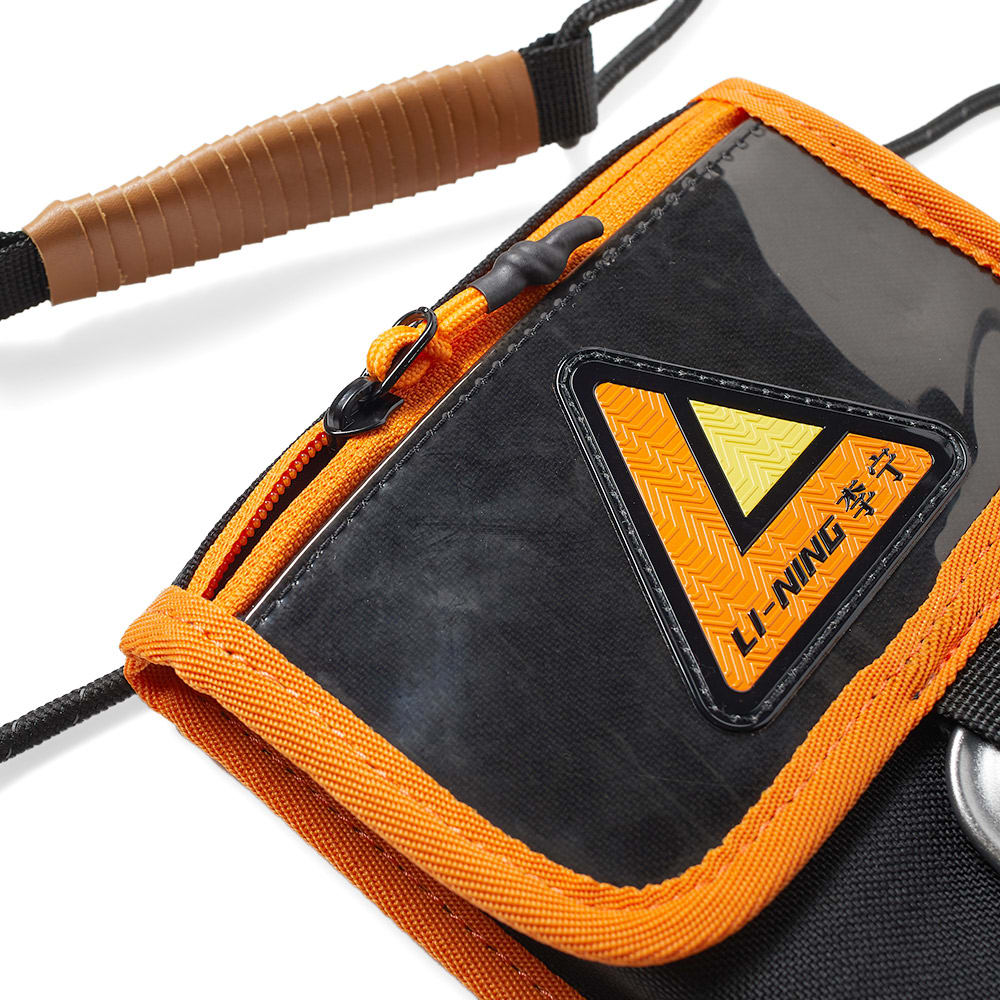 Li-Ning Map Bag Black | END. (Europe)