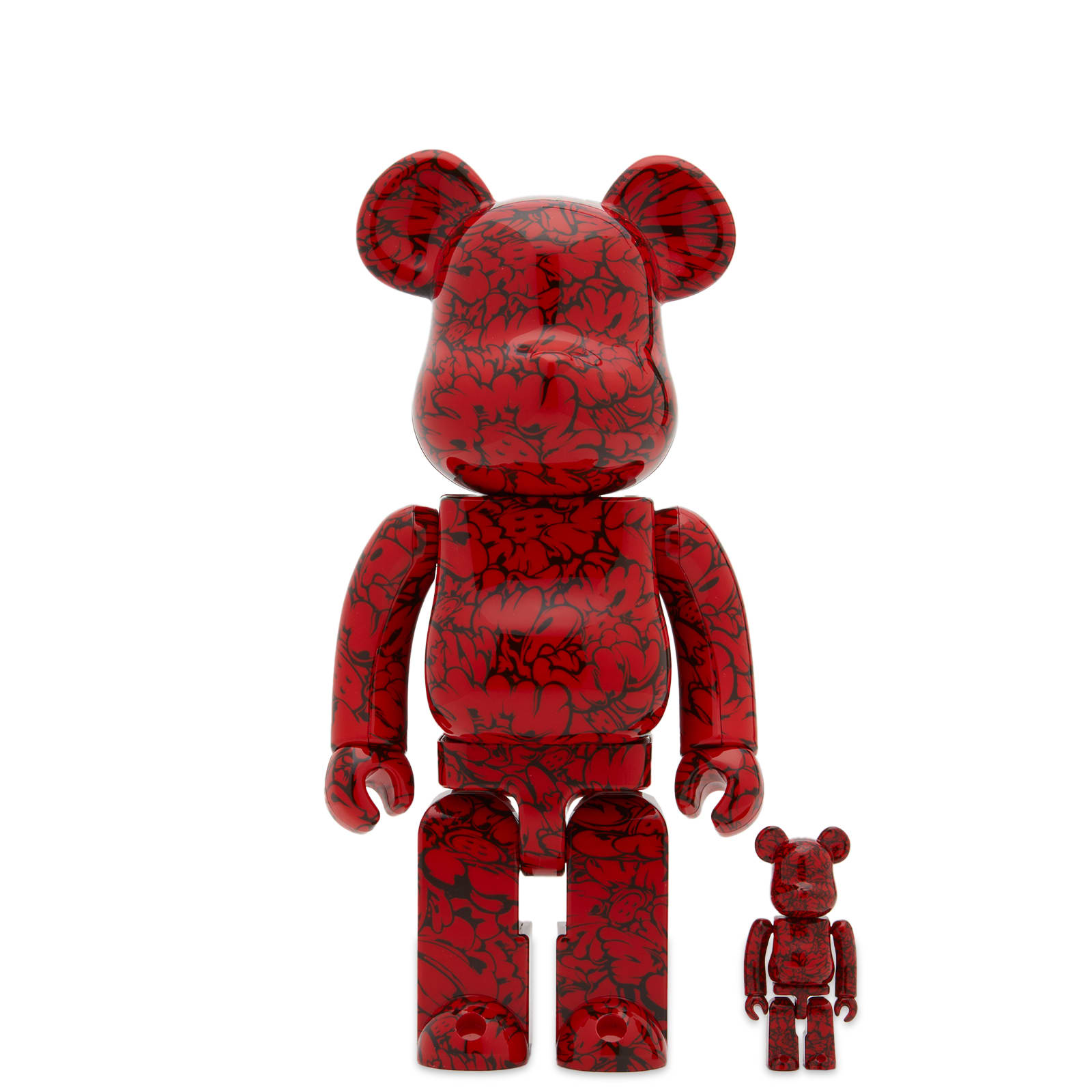 Medicom Be@rbrick Shun Sudo Mr Scarlet Red 100% & 400% | END. (US)