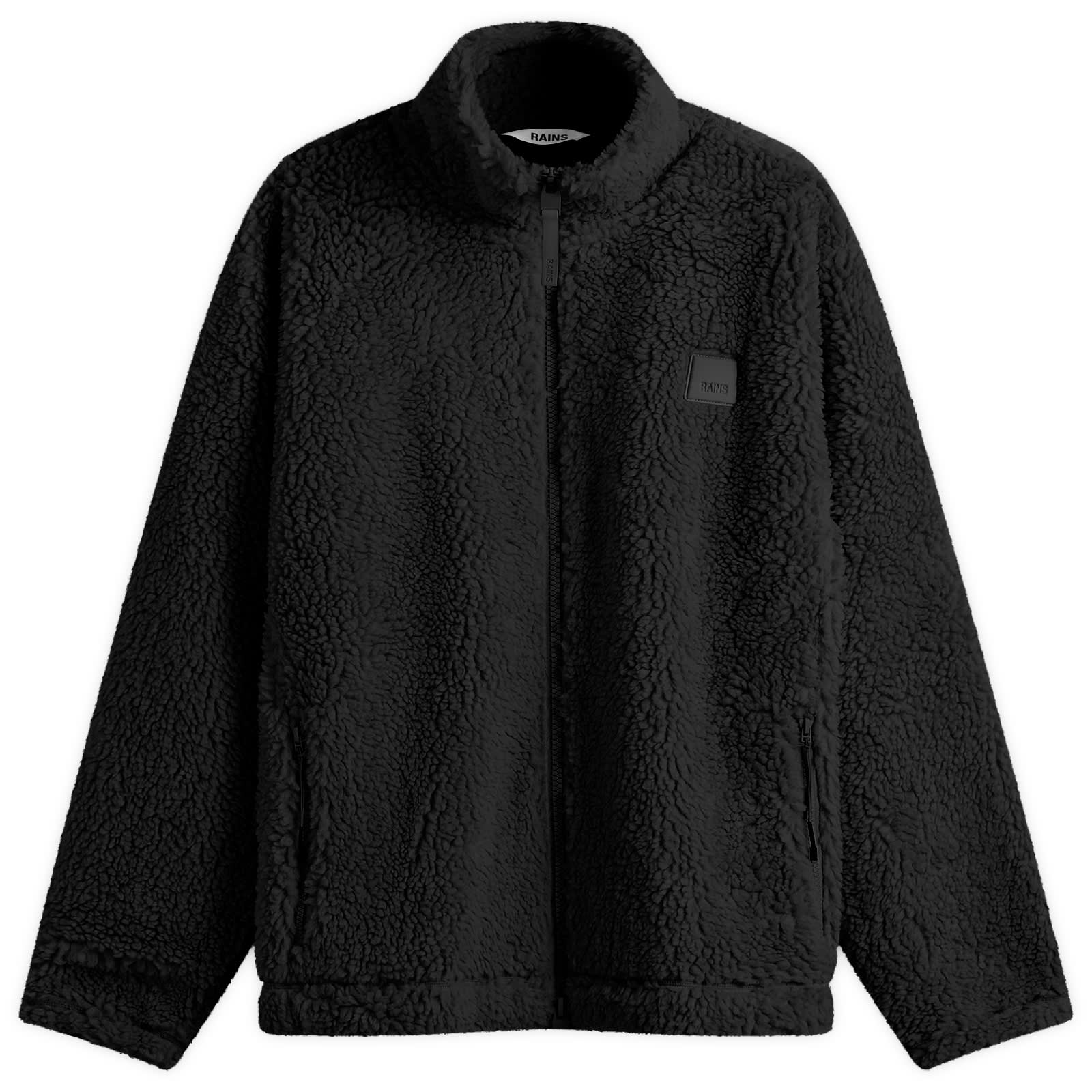 Rains Kofu Fleece Jacket Black | END. (GB)