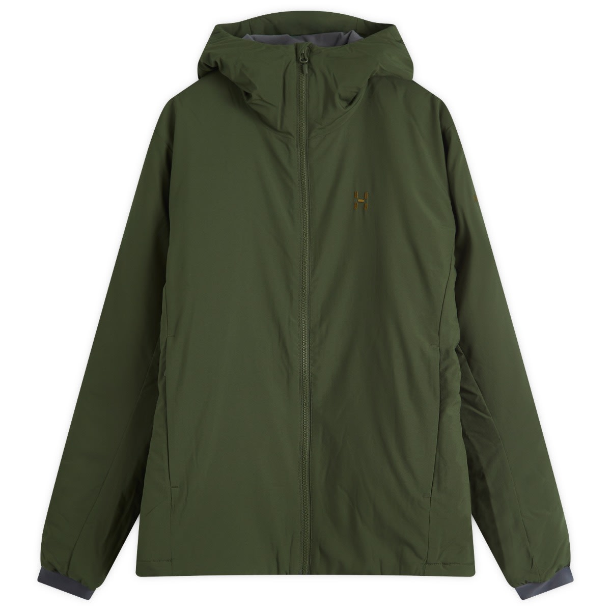 Haglöfs Mimic Alert Hooded Jacket Seaweed Green | END. (GB)