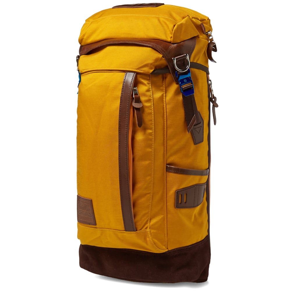 Master-Piece Potential Leather Trim Backpack Yellow | END. (US)