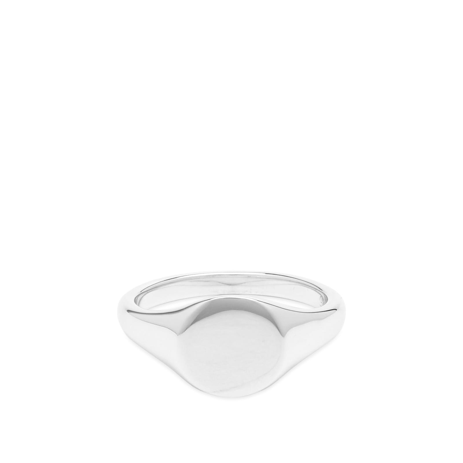 Missoma Round Signet Ring Silver | END. (JP)