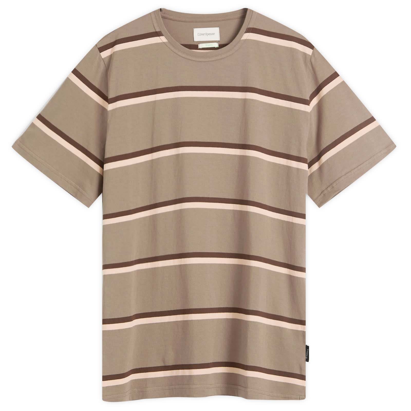 Oliver Spencer Conduit T-Shirt Mocha Brown | END. (GB)