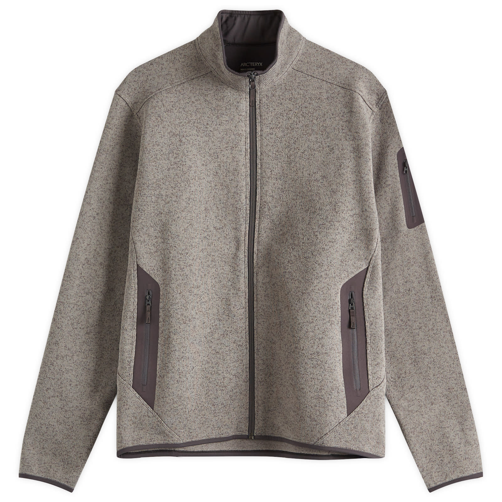 Arc'teryx Covert Fleece Cardigan Void Heather & Graphite | END. (GB)