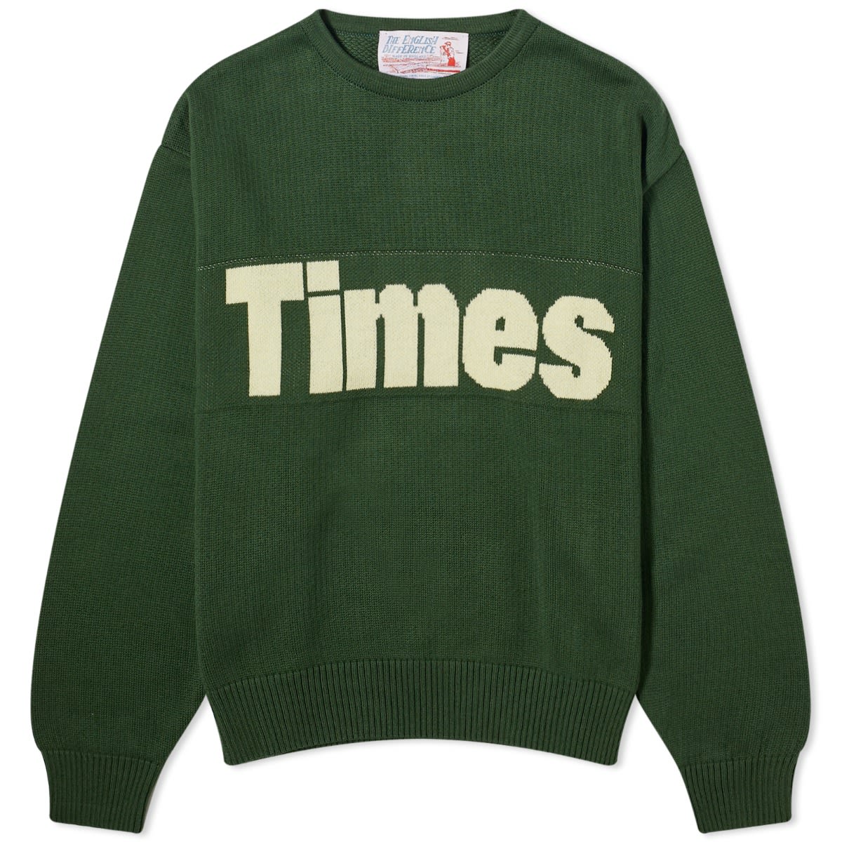 Garbstore Kendrew Times Sweater Green | END. (US)