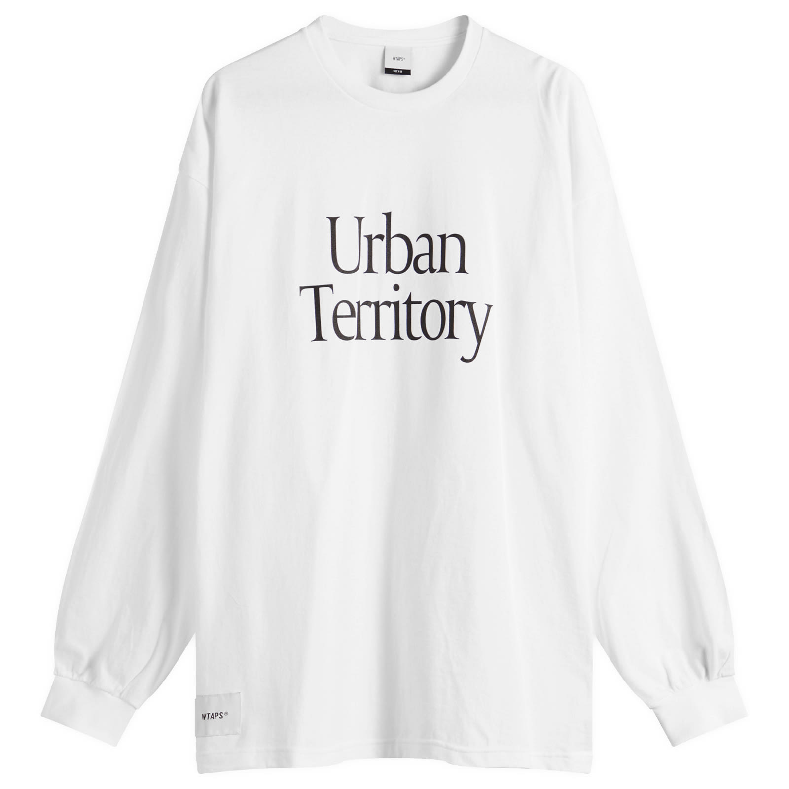 WTAPS PRTC Long Sleeve T-Shirt White | END. (US)