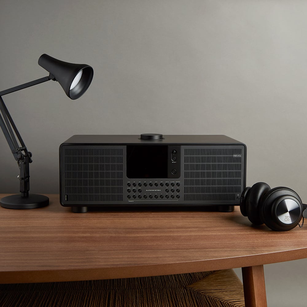 Revo Super System Stereo Network Player & DAB Radio Shadow Edition | END.