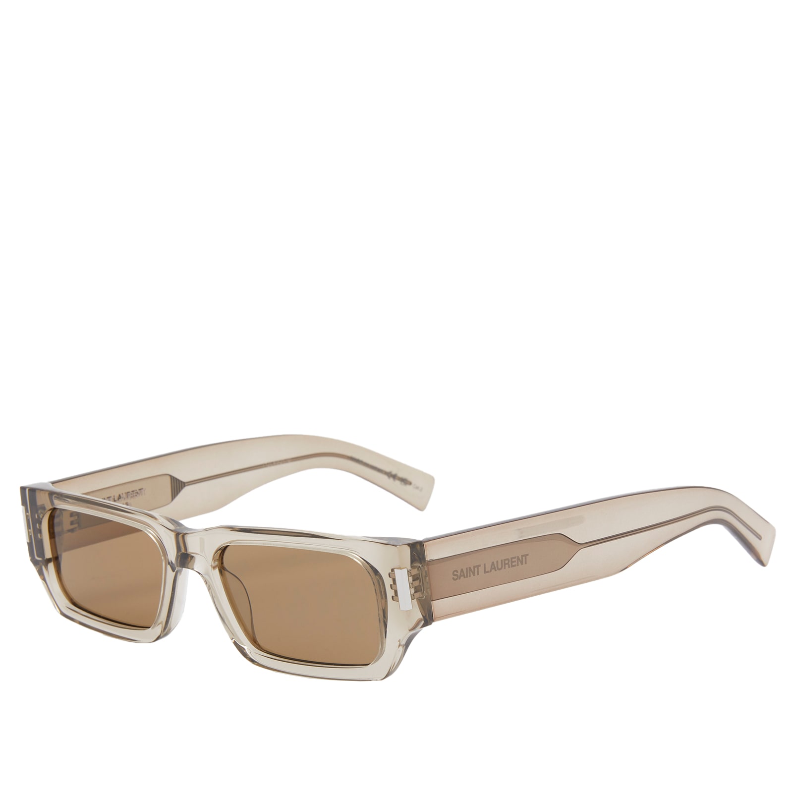 Saint Laurent SL 660 Sunglasses Beige & Brown | END. (GB)