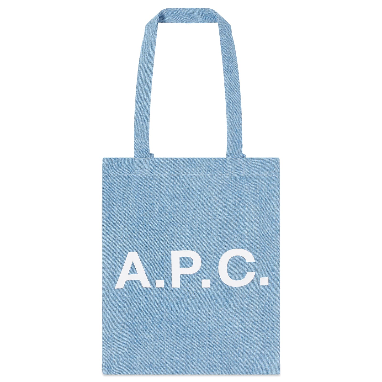 A.P.C. Lou Denim Tote Light Blue | END. (GB)