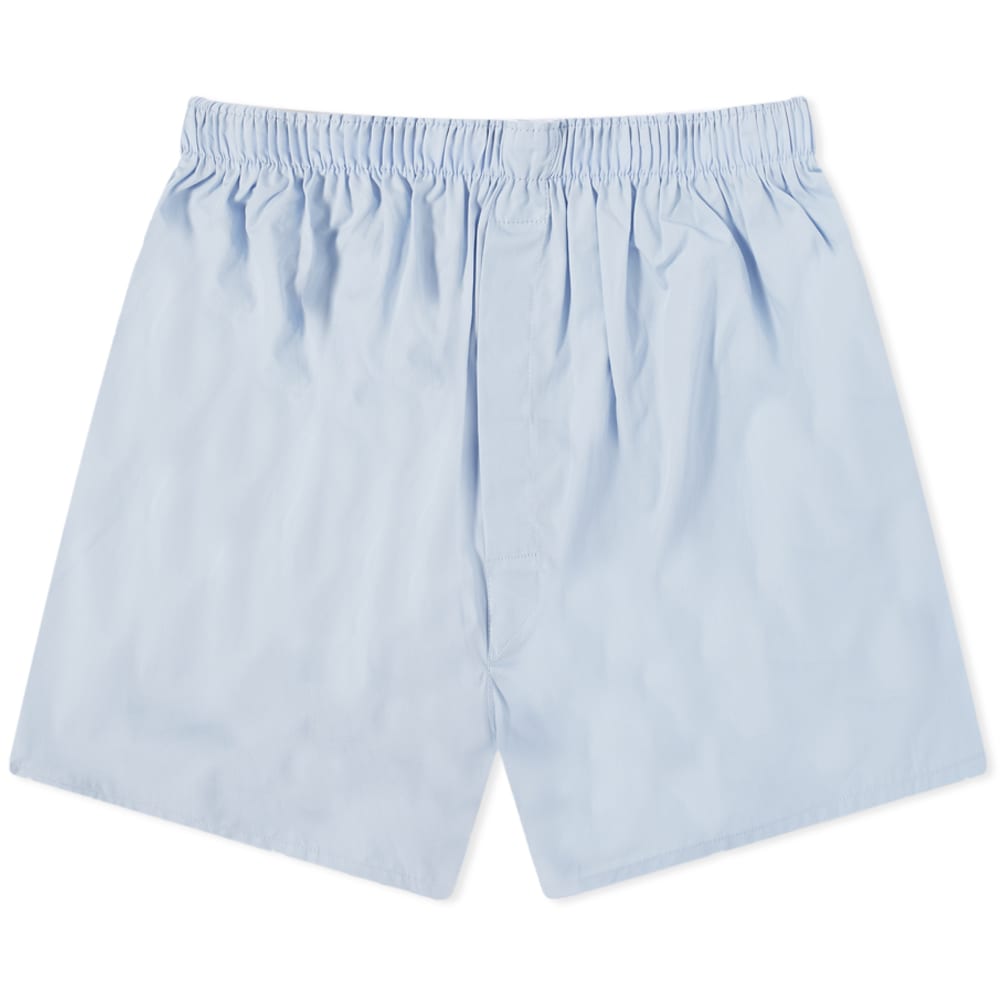 Sunspel Classic Boxer Shorts Plain Blue | END. (US)
