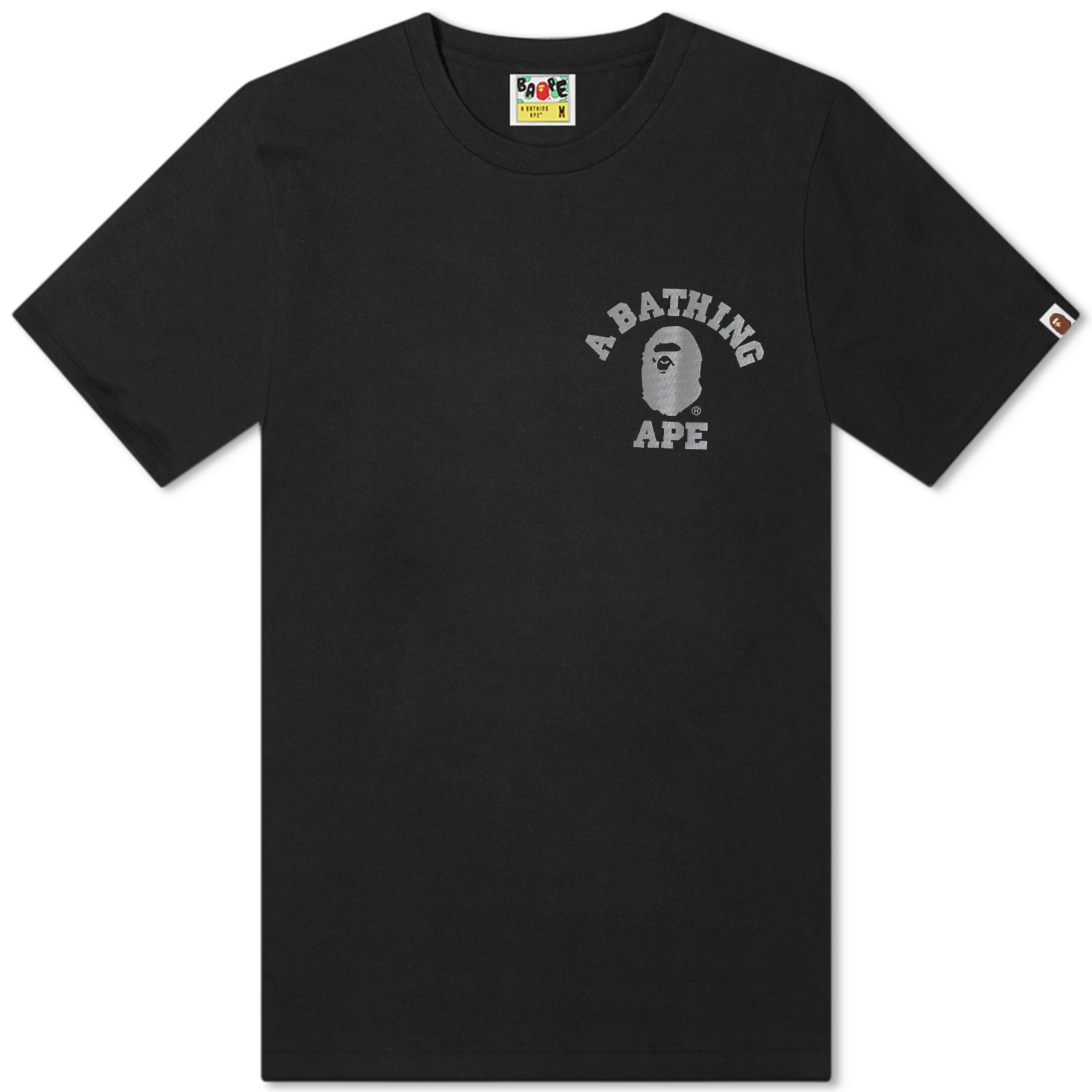 A Bathing Ape Speed Racer College ATS T-Shirt Black & Black | END. (GB)