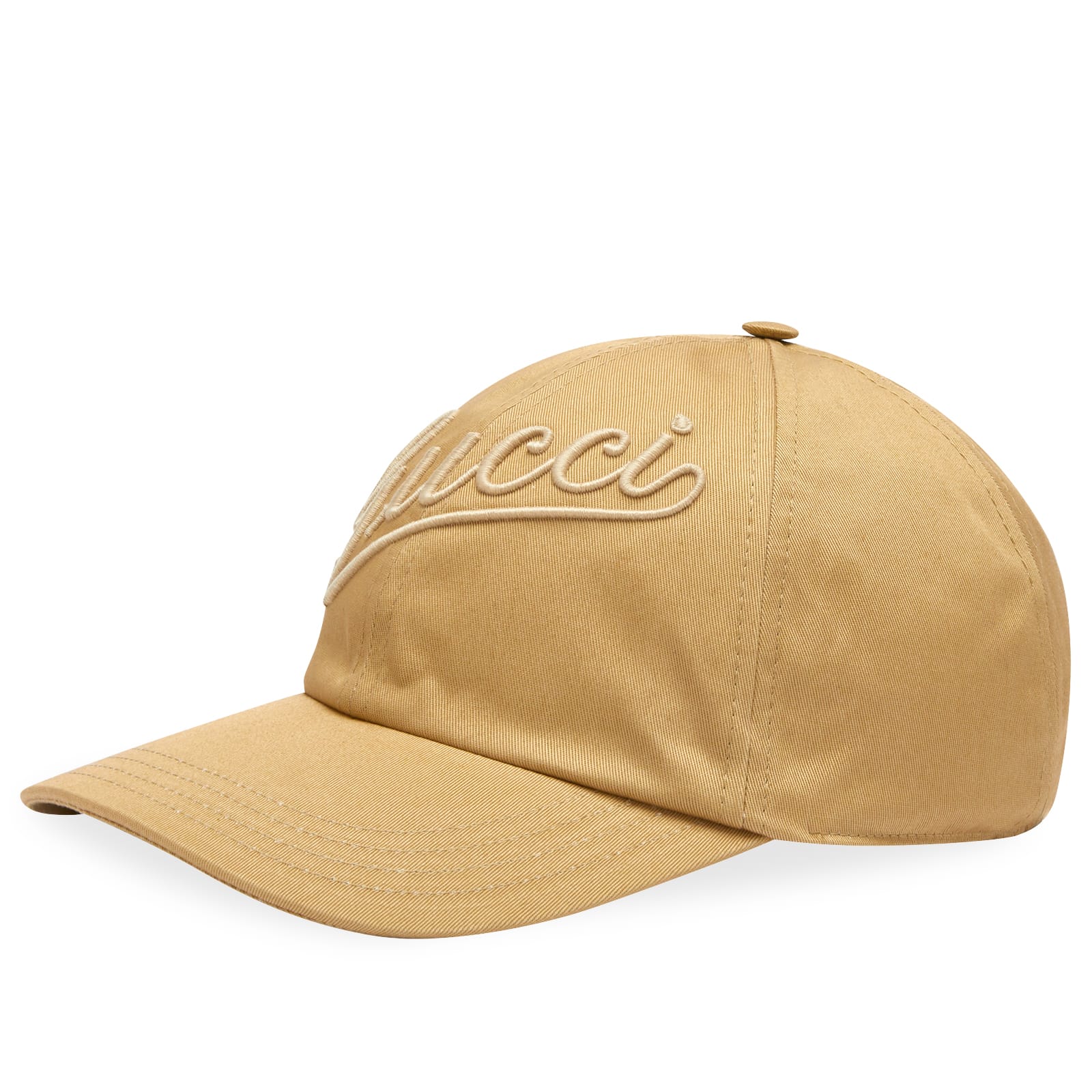 Gucci Script Logo Cap Camel | END. (US)