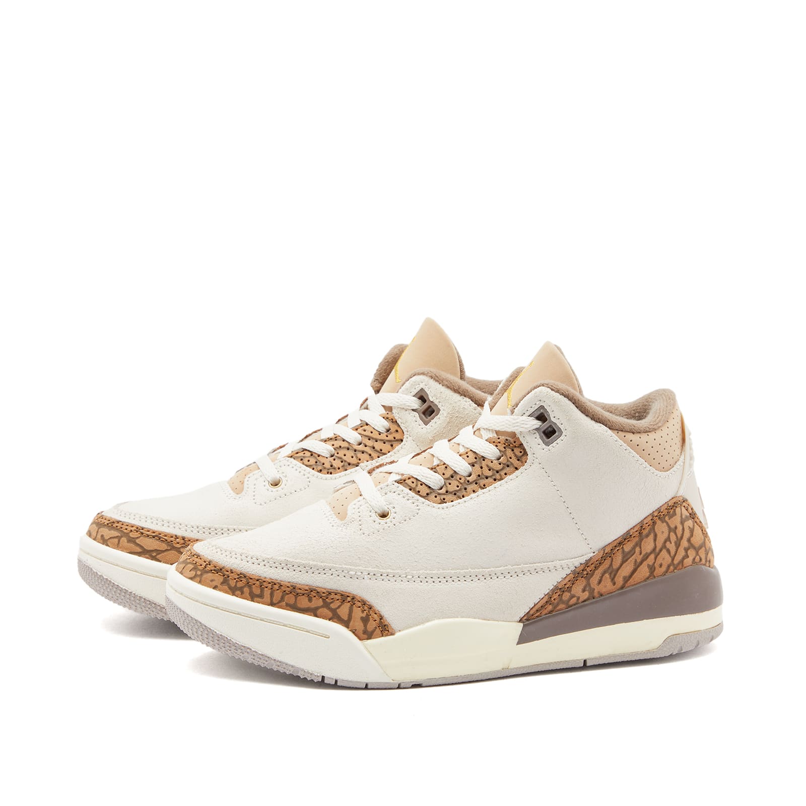 Air Jordan 3 Retro BP Light Orewood Brown & Metallic Gold | END.