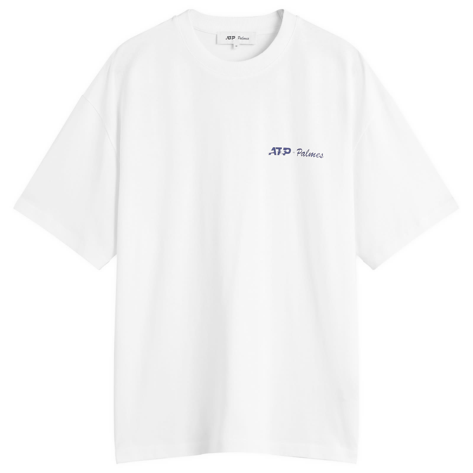 Palmes x ATP Small Logo T-Shirt Presented by END. White | END. (NZ)