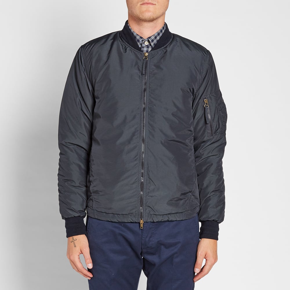 Universal Works MA-1 Bomber Jacket Navy | END. (US)