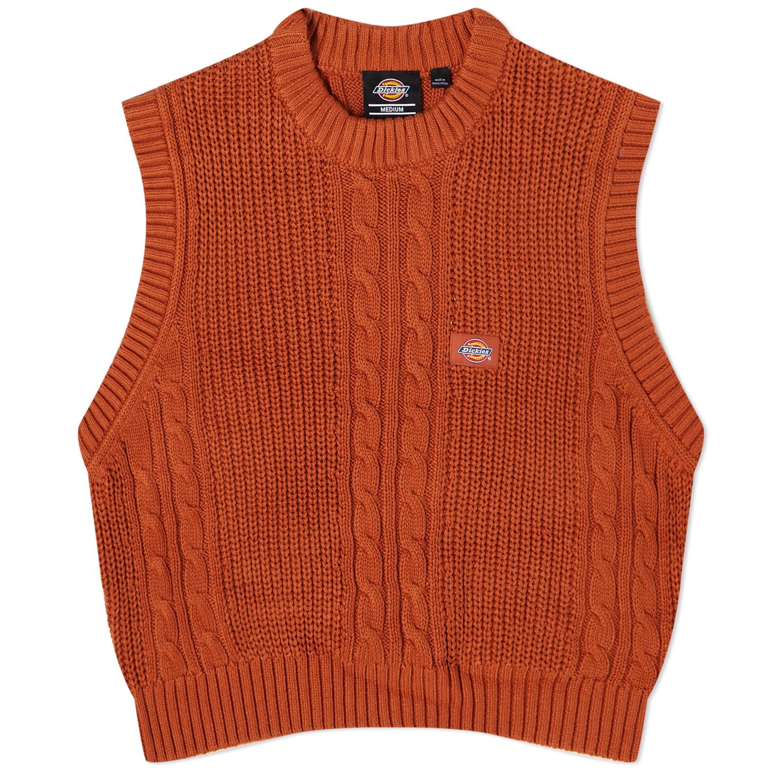 Dickies Mullinville Vest Knit Bombay Brown | END. (GB)