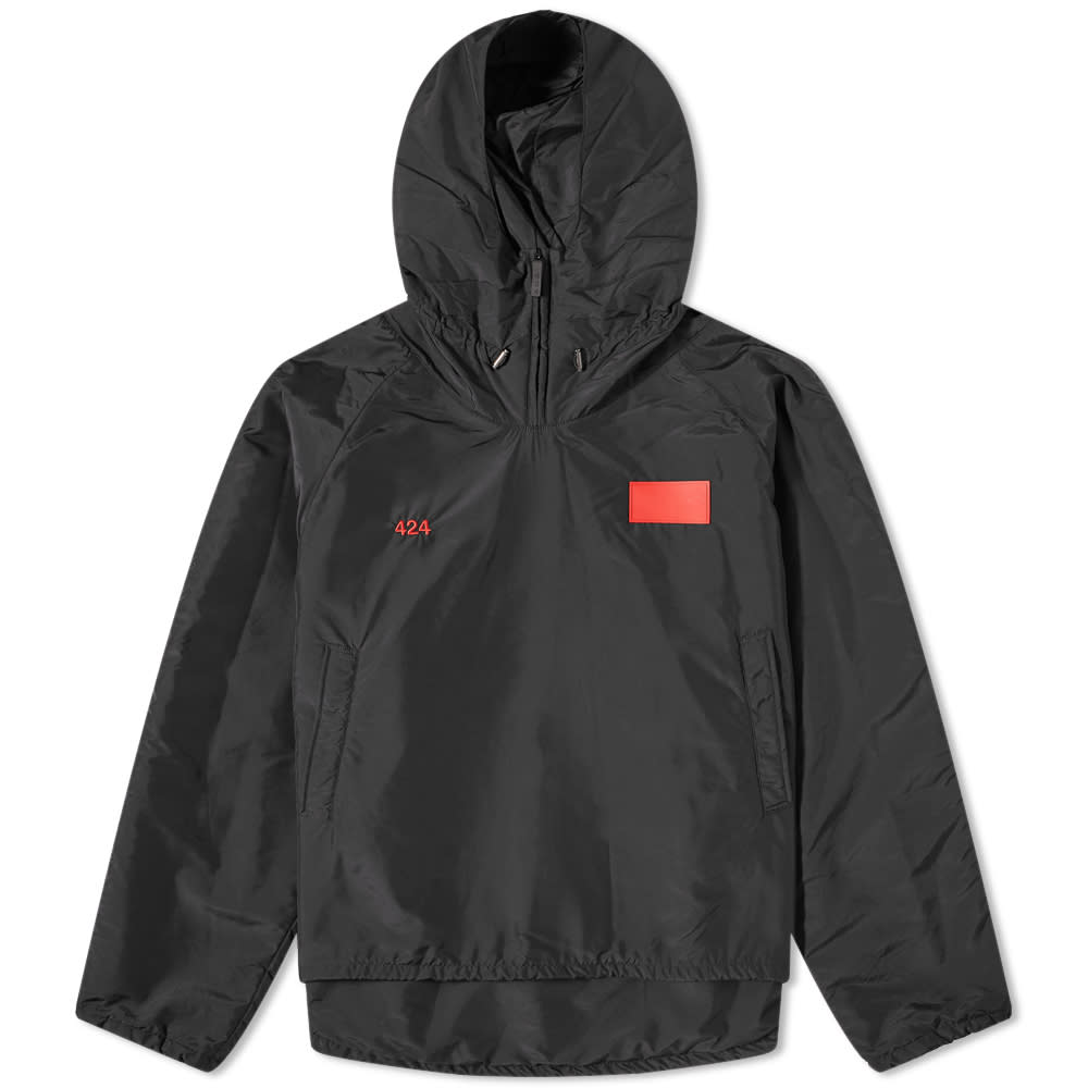 424 Lightweight Logo Jacket Black | END.