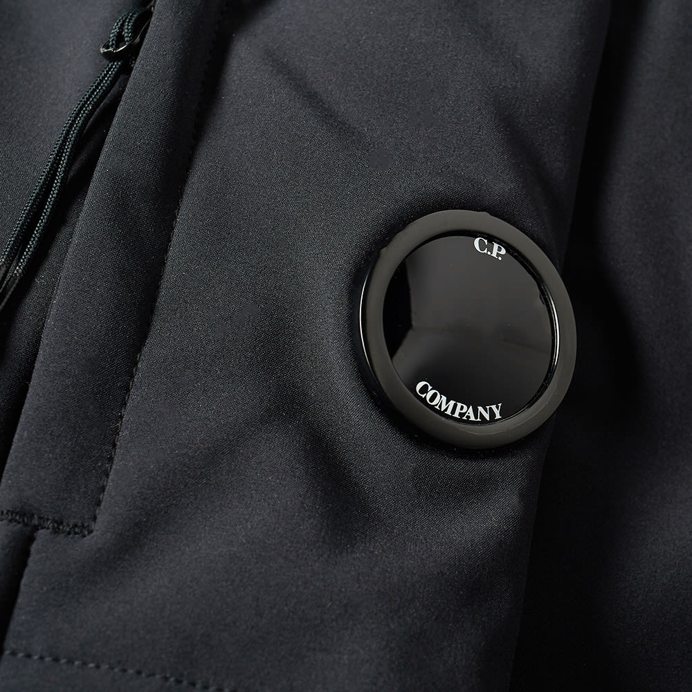 C.P. Company Soft Shell Arm Lens Jacket Navy & Olive | END. (US)