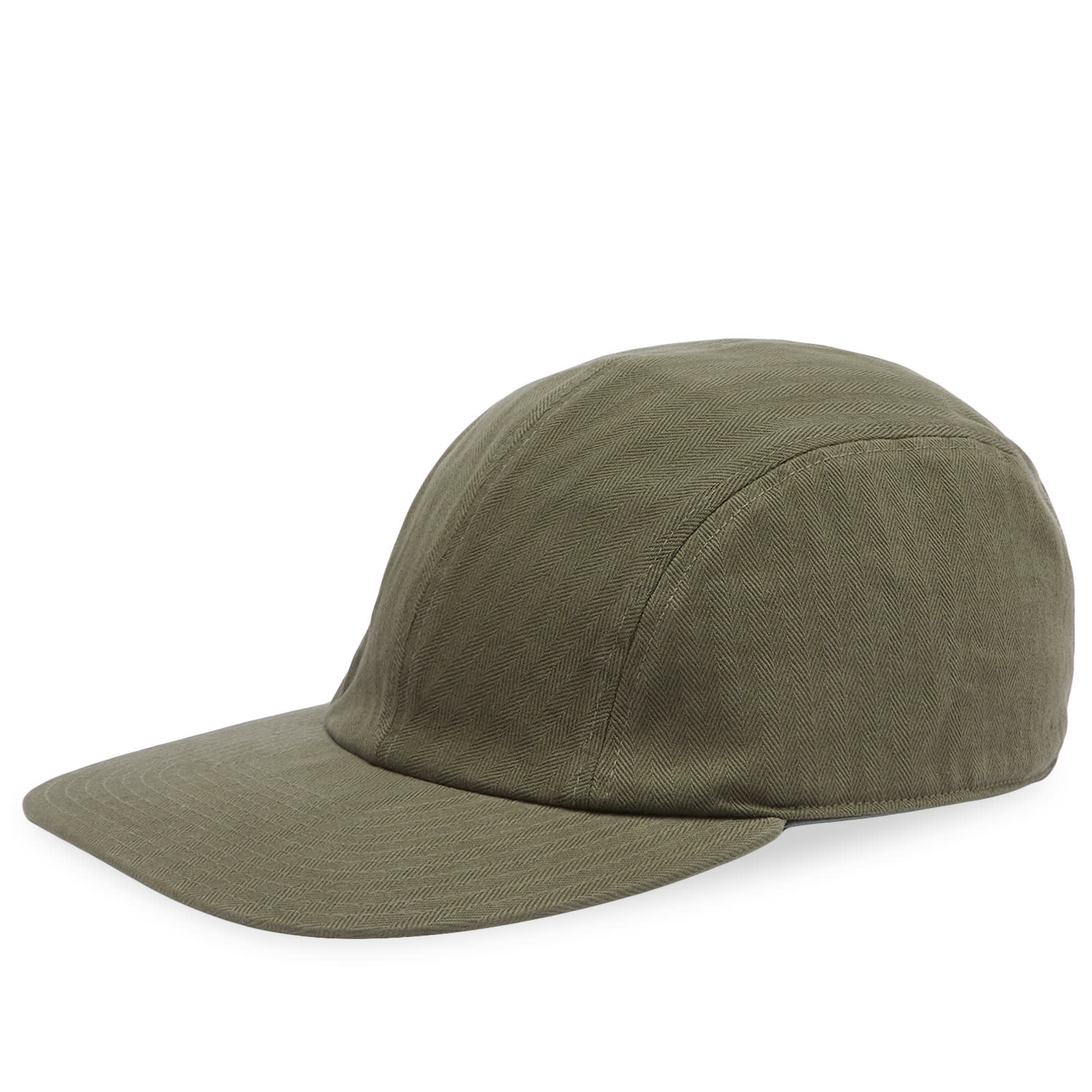 Uniform Bridge Herringbone Twill Ball Cap Sage Green | END. (US)