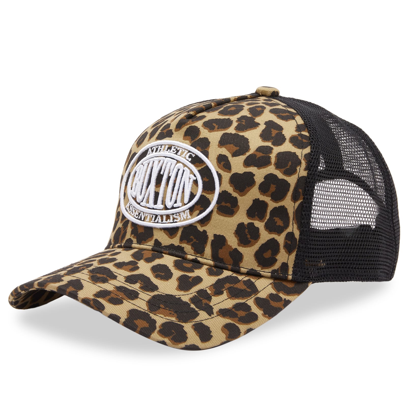 Cole Buxton Leopard Trucker Cap Leopard Print | END. (GB)