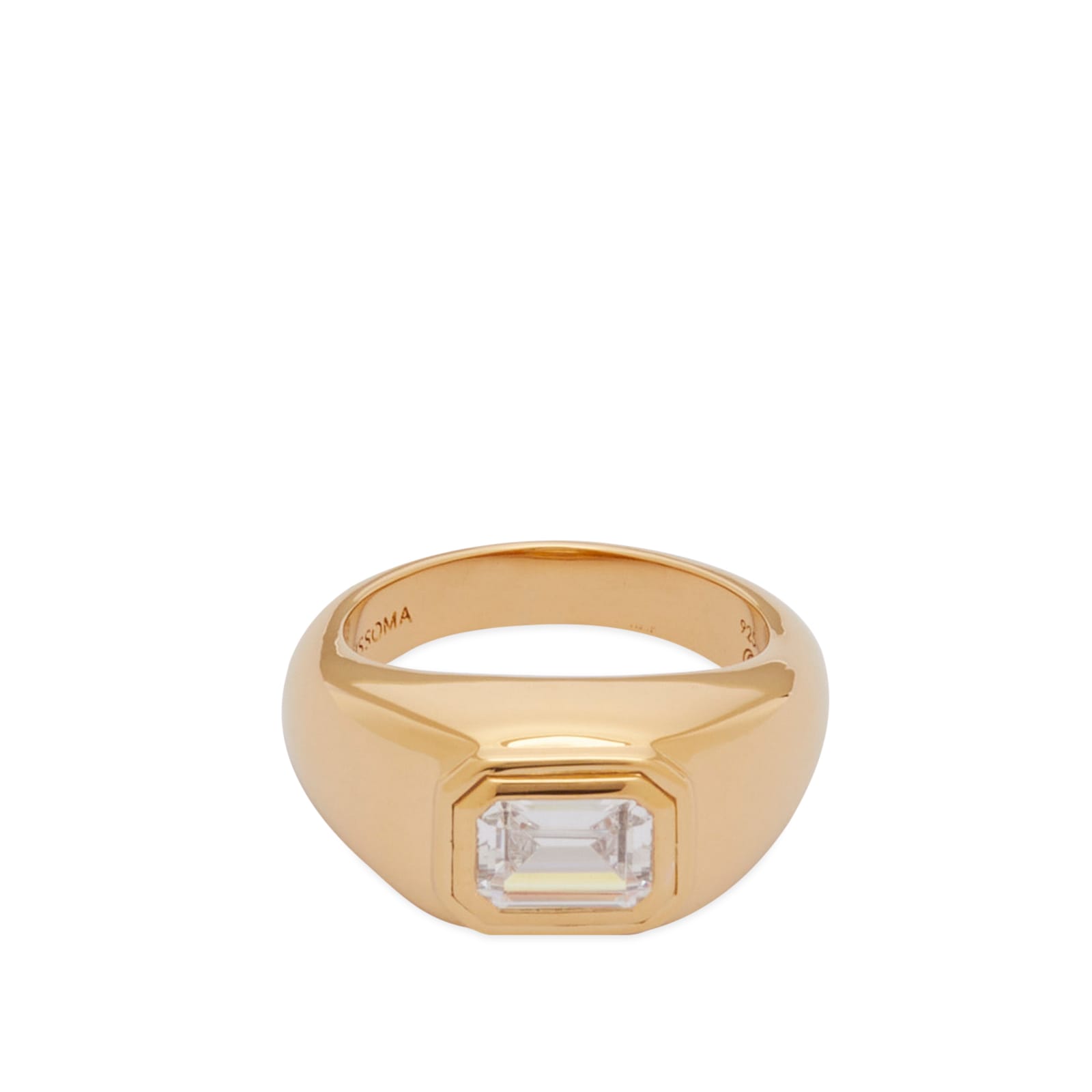 Missoma Chunky Gemstone Ring Gold | END.