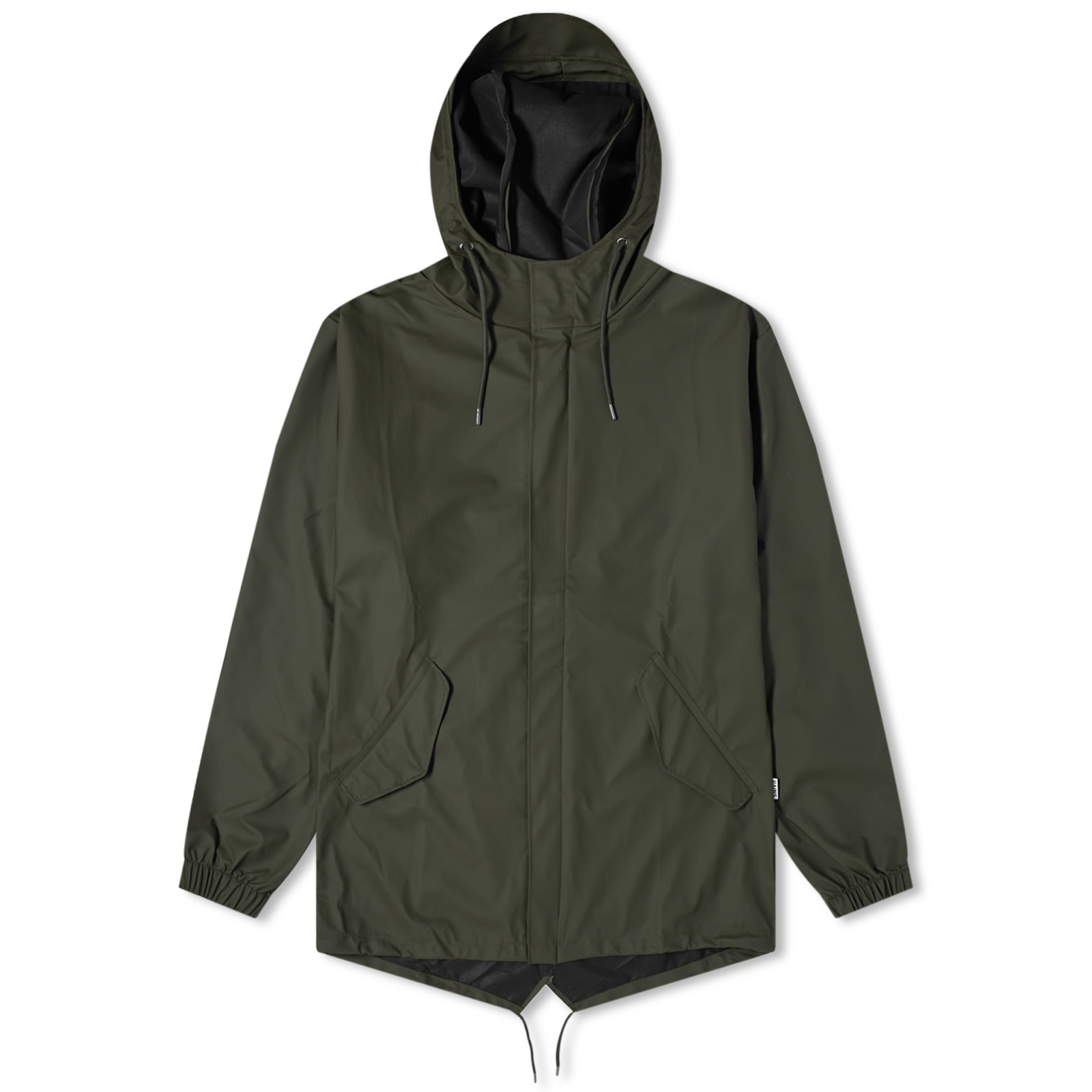 RAINS Fishtail Jacket Green | END. (US)