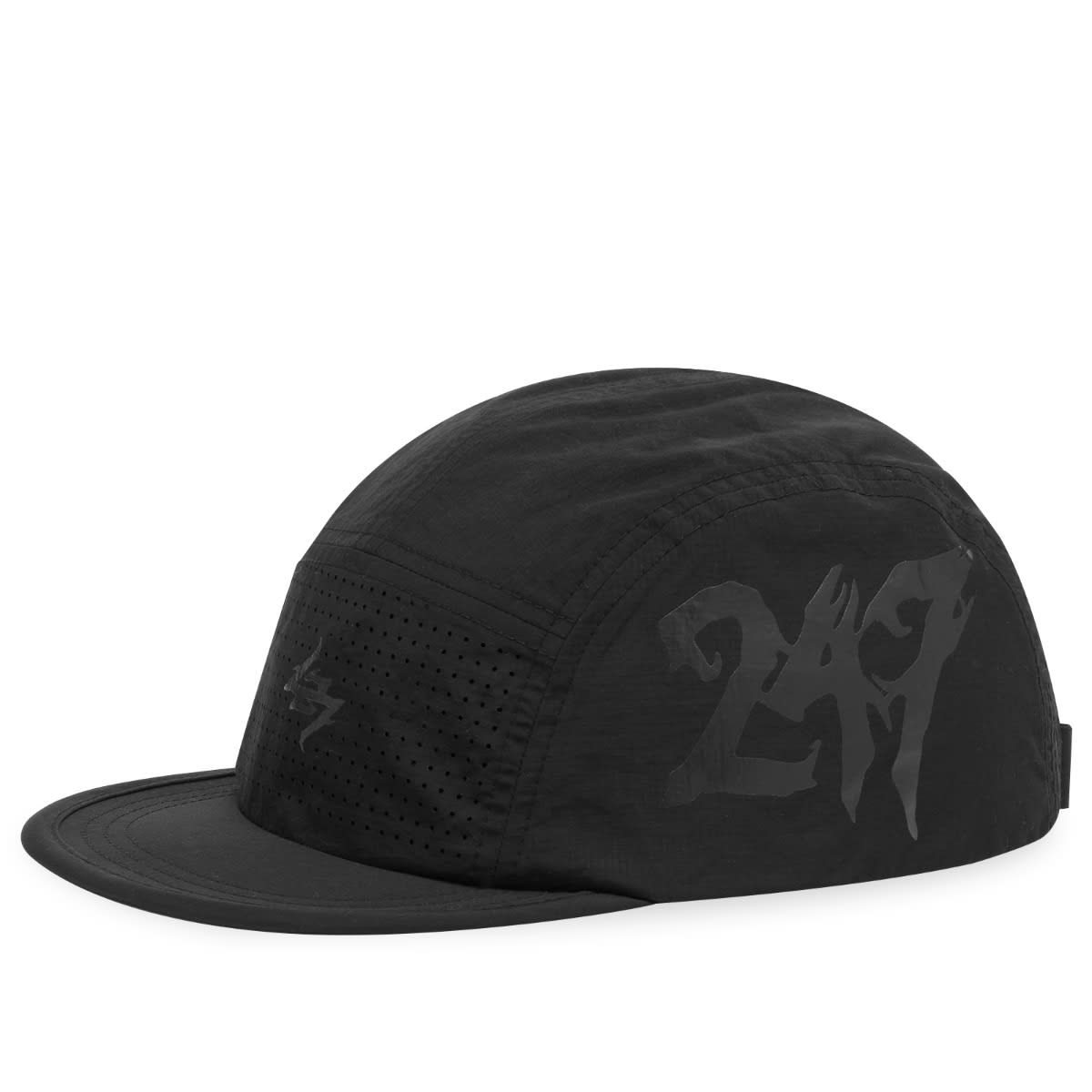 END. x Represent 247 Running Cap Jet Black | END. (US)