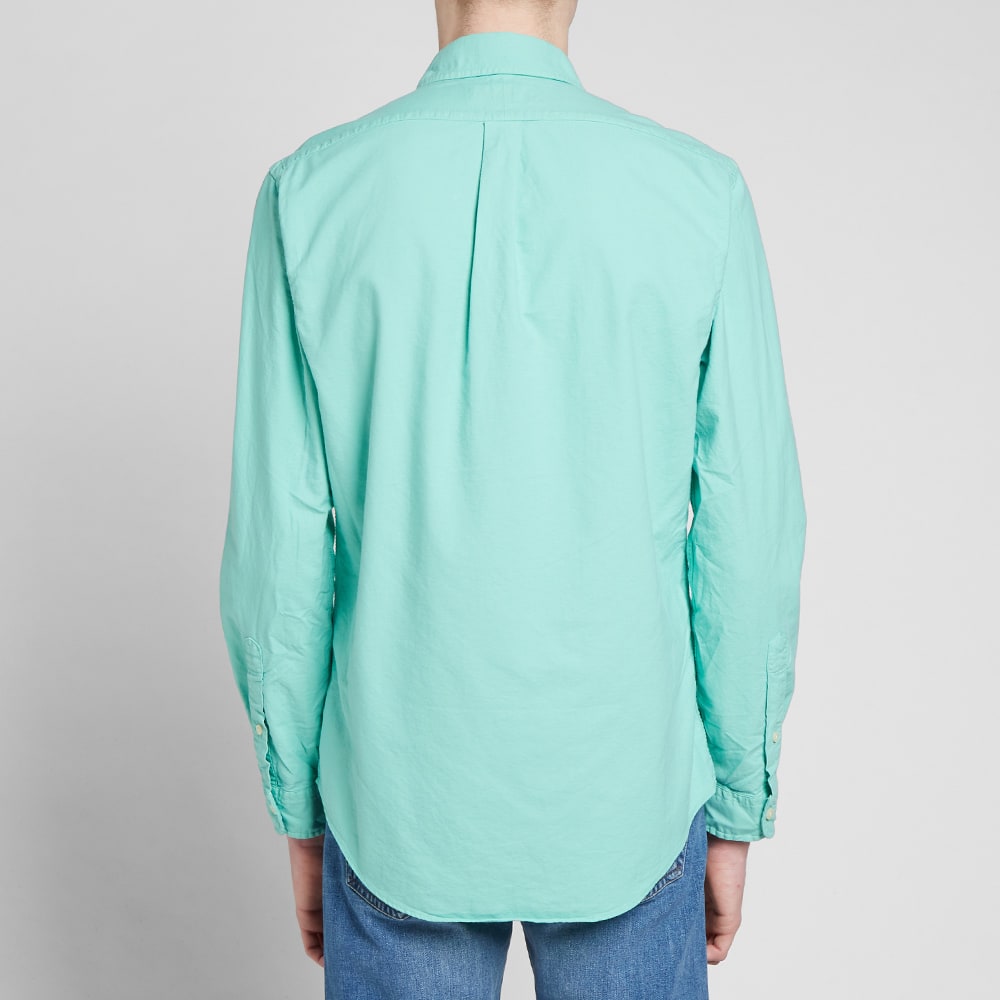 Polo Ralph Lauren Slim Fit Garment Dyed Button Down Oxford Shirt Sunset