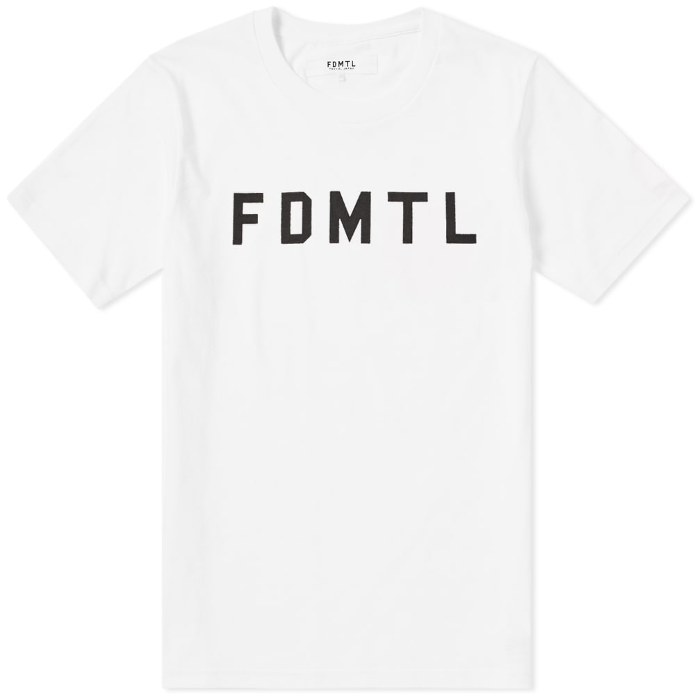 FDMTL Logo Tee White | END. (Global)