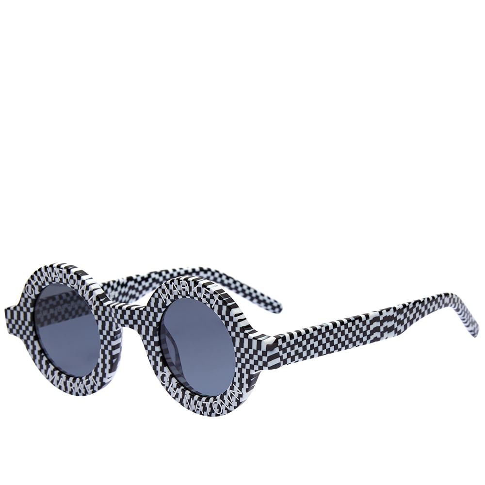 AKILA x Chinatown Market Coco Sunglasses Black & White | END. (US)