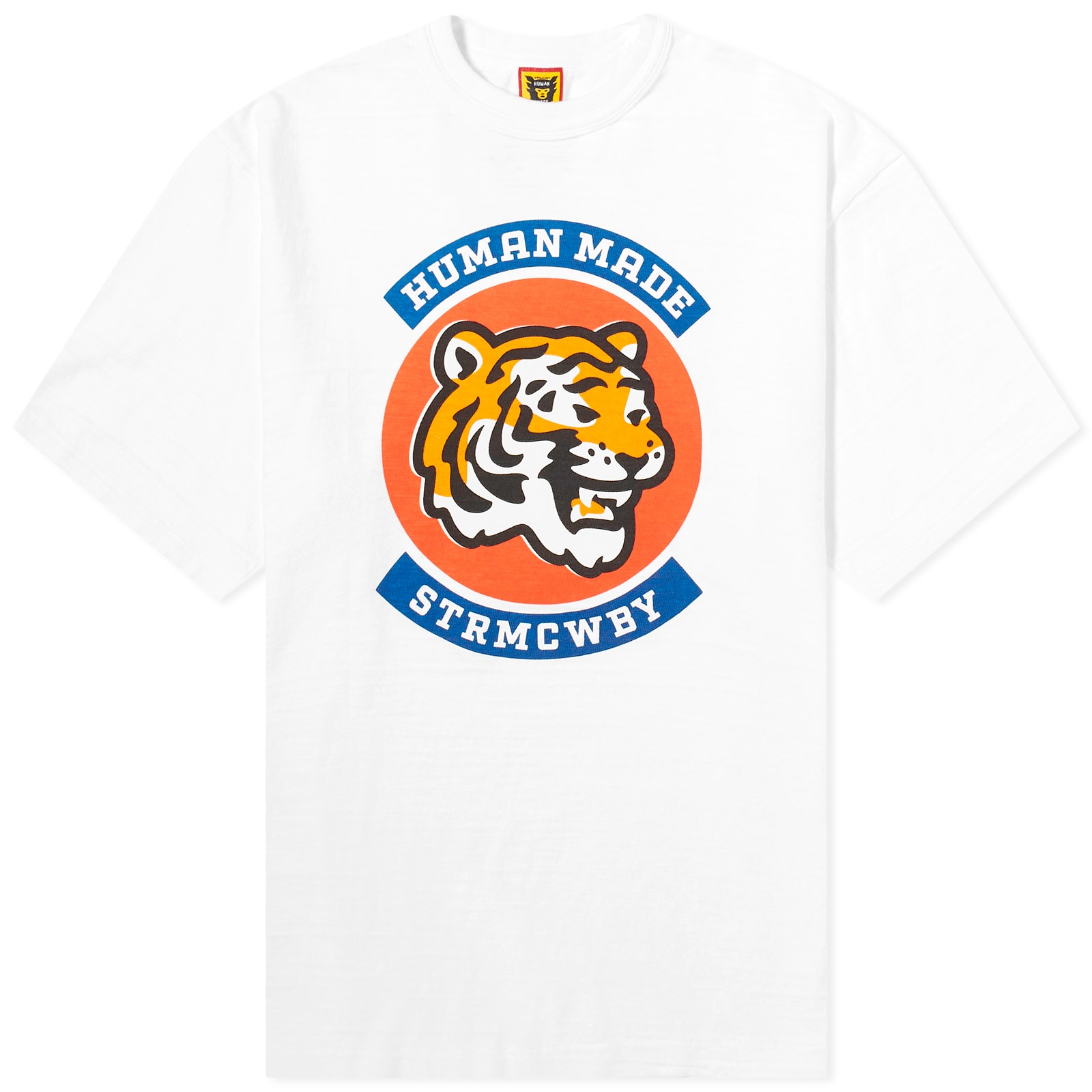 Human Made Tiger Crest T-Shirt White | END. (US)