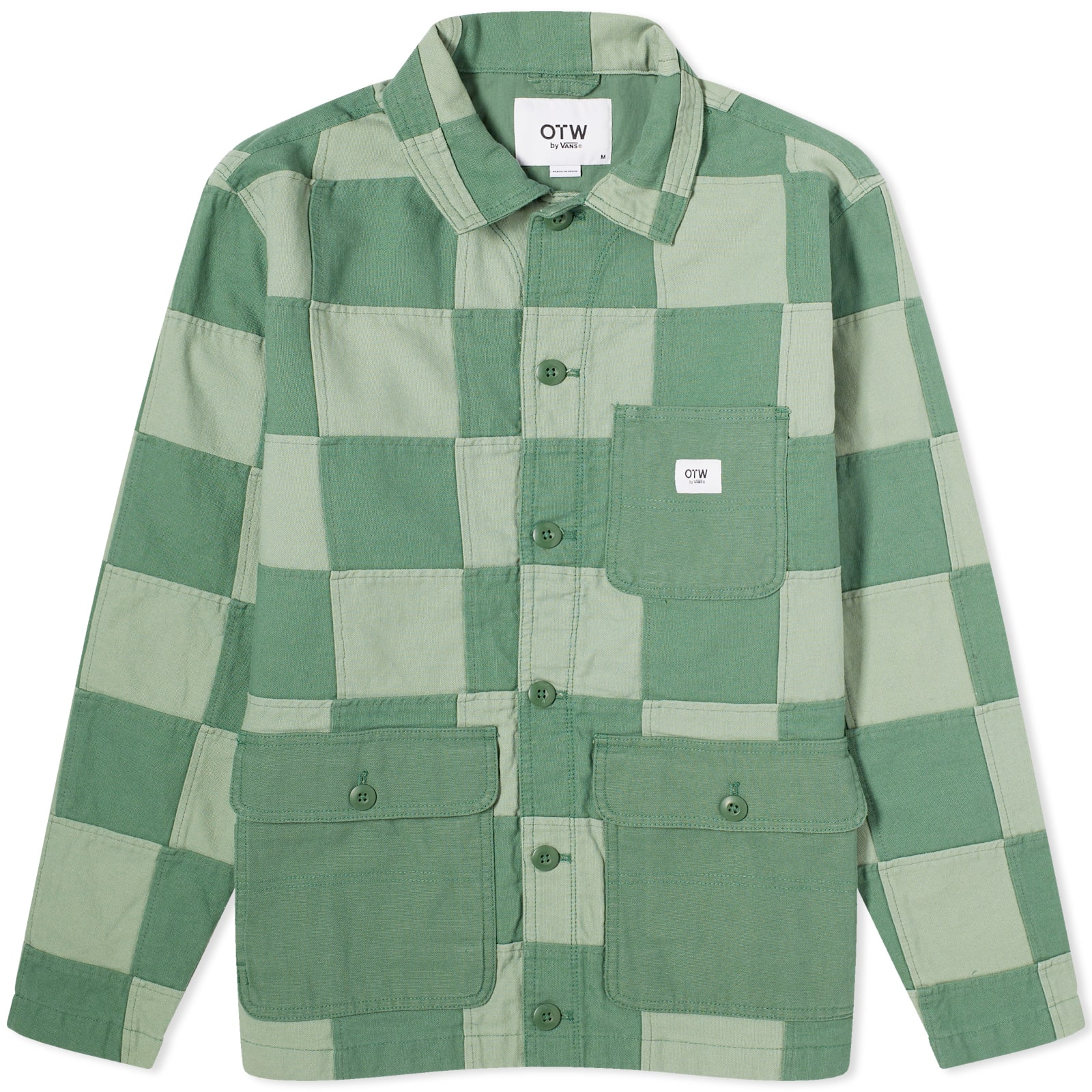 Vans OTW Patchwork Drill Chore Coat Myrtle | END. (US)