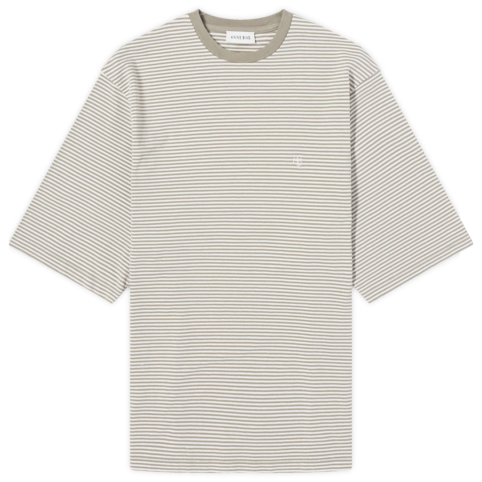 Anine Bing Bo T-Shirt Ivory | END. (US)