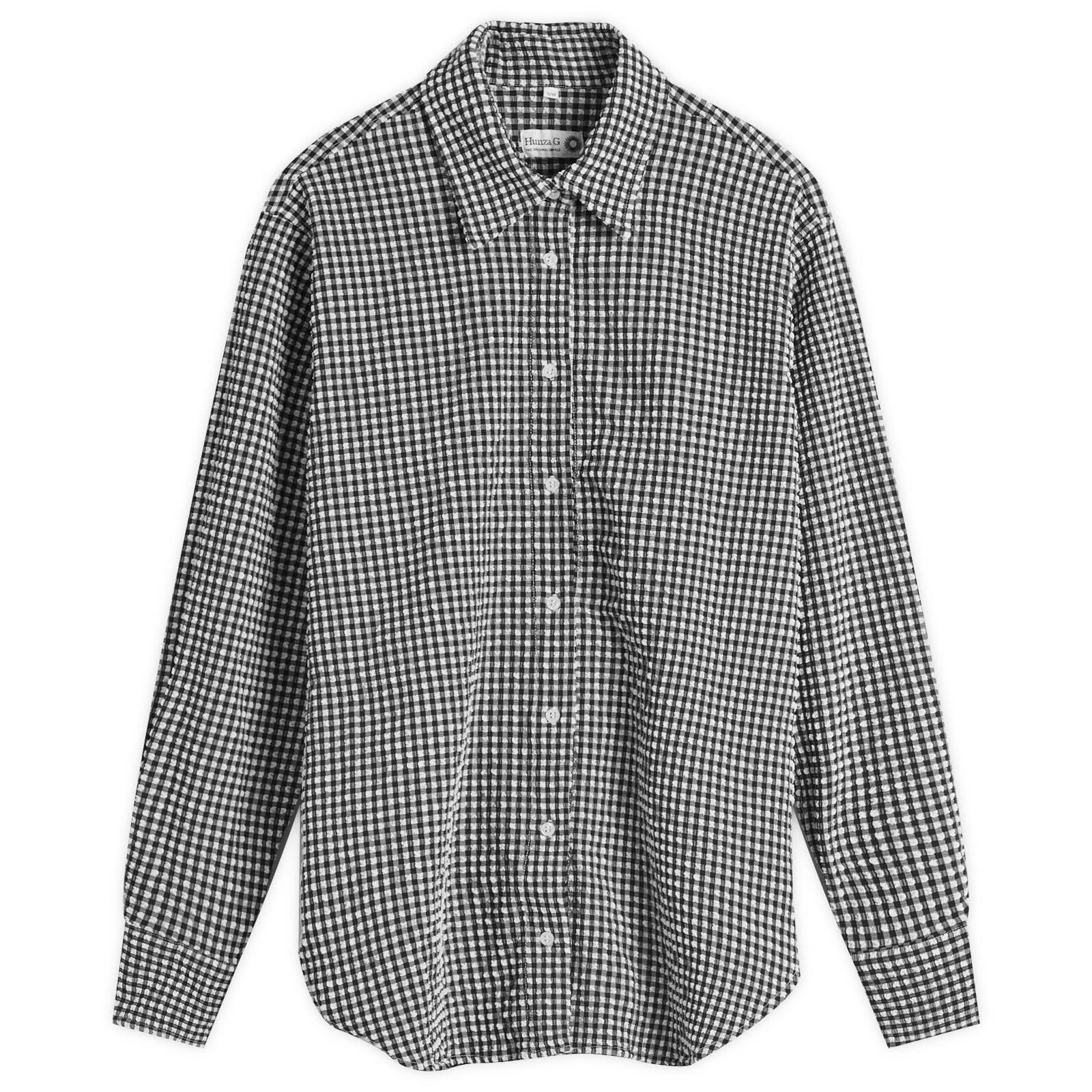 Hunza G Oversized Shirt Black | END. (GB)