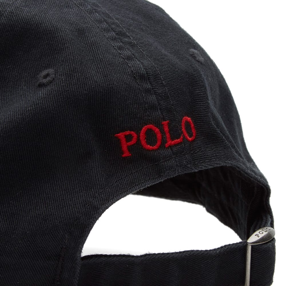 Polo Ralph Lauren Classic Baseball Cap (Black & Red)