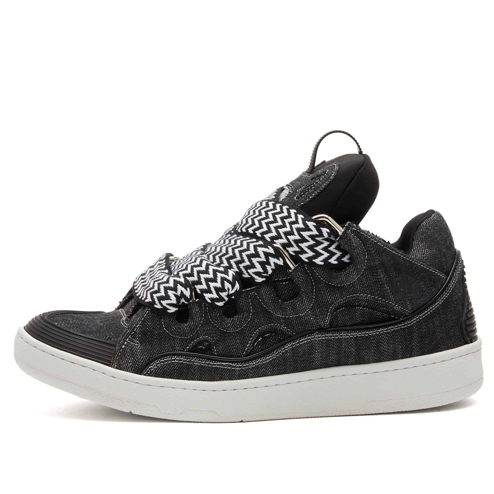 Lanvin Curb Denim Sneaker Black | END. (US)