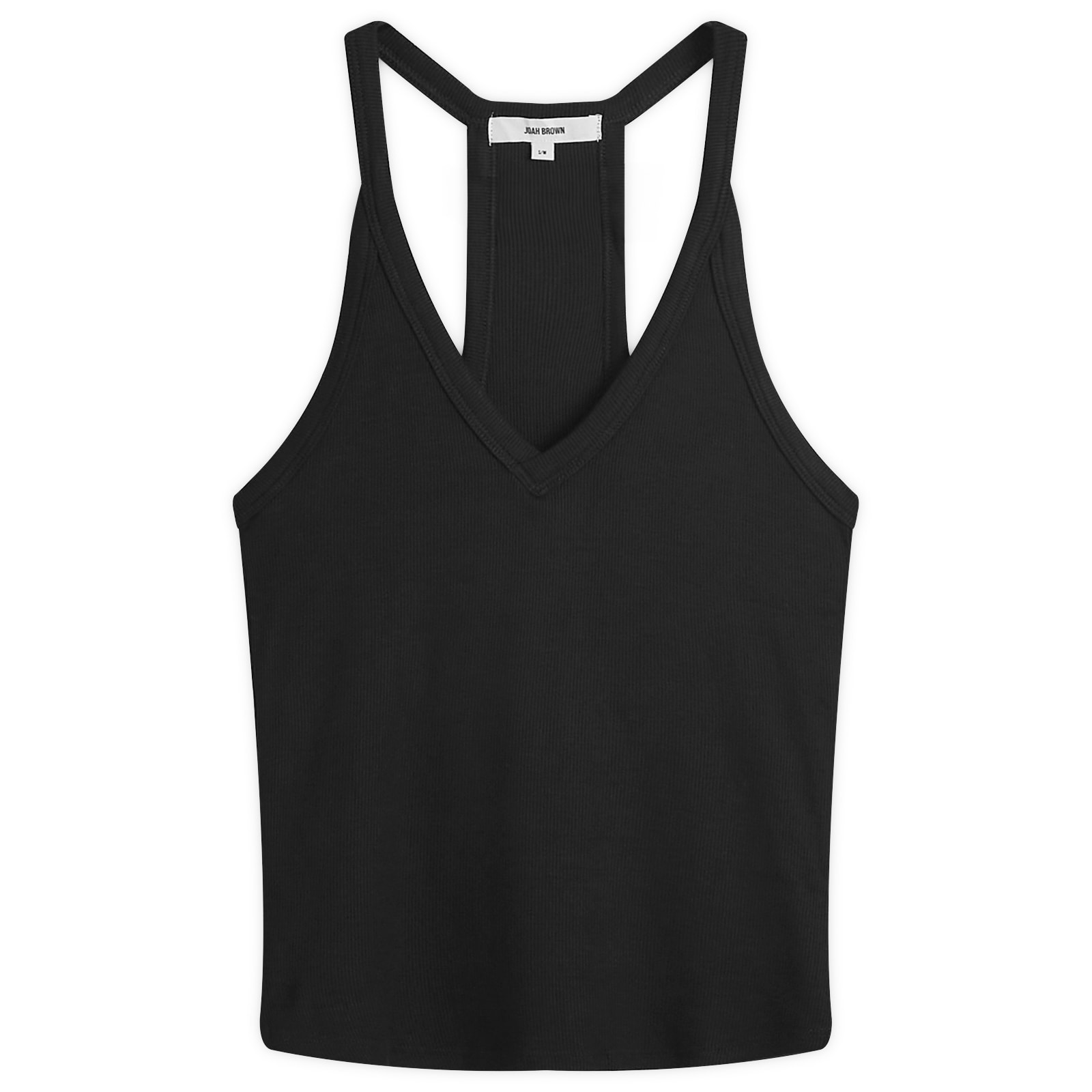 Joah Brown V Neck Racerback Tank Top Black End Us