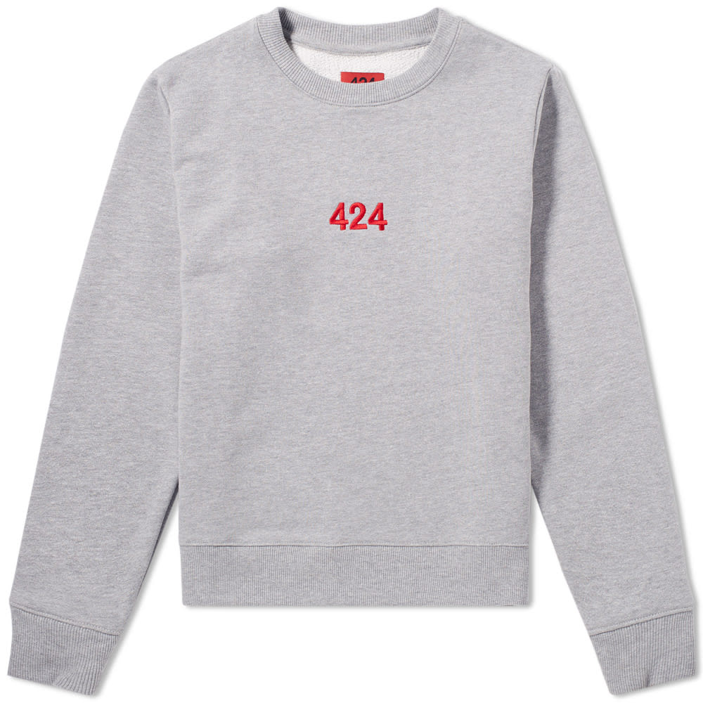 424 Alias Crew Sweat Heather | END.