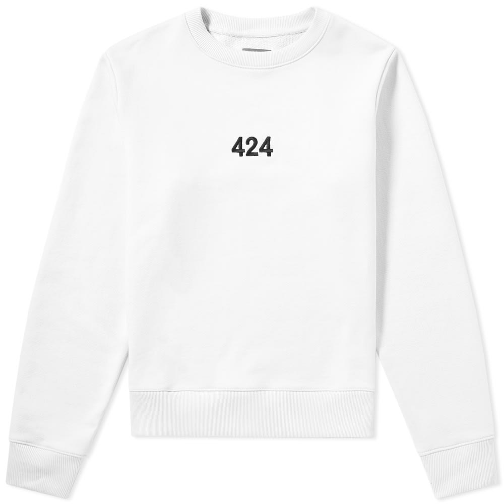 424 Alias Crew Sweat White | END. (SG)