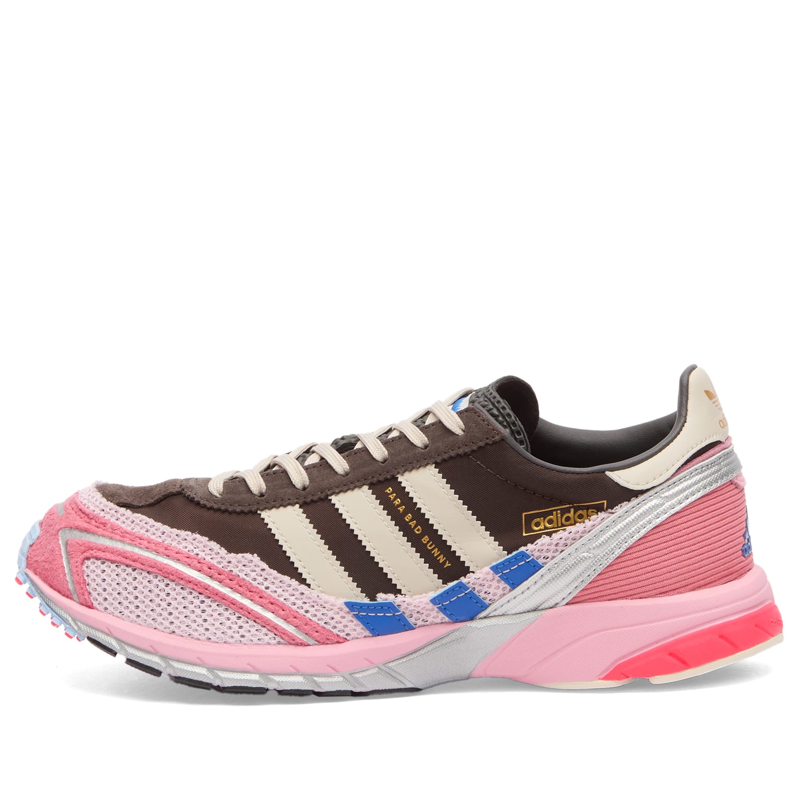 adidas x Bad Bunny Adizero 72 Sneaker Brown, Clear Pink & Hazy Rose ...