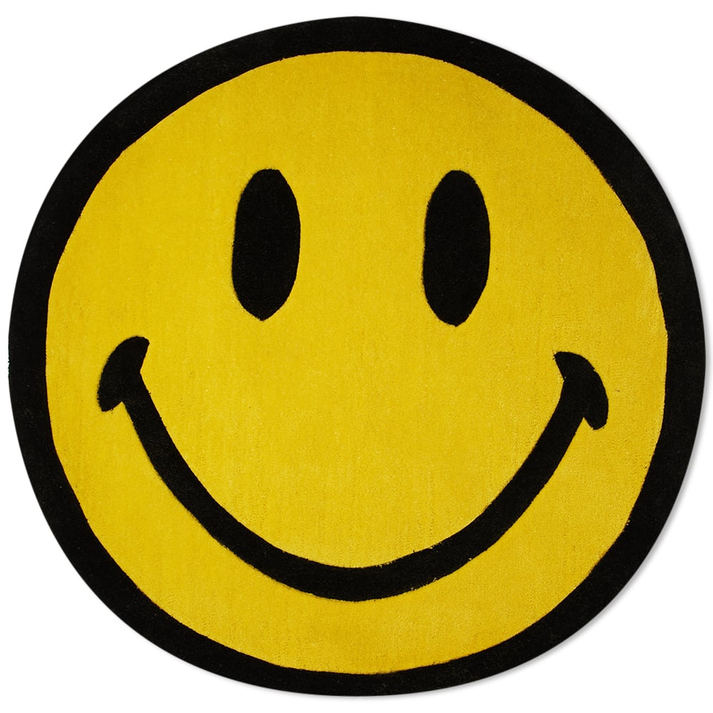 Chinatown Market Smiley Rug Yellow | END.