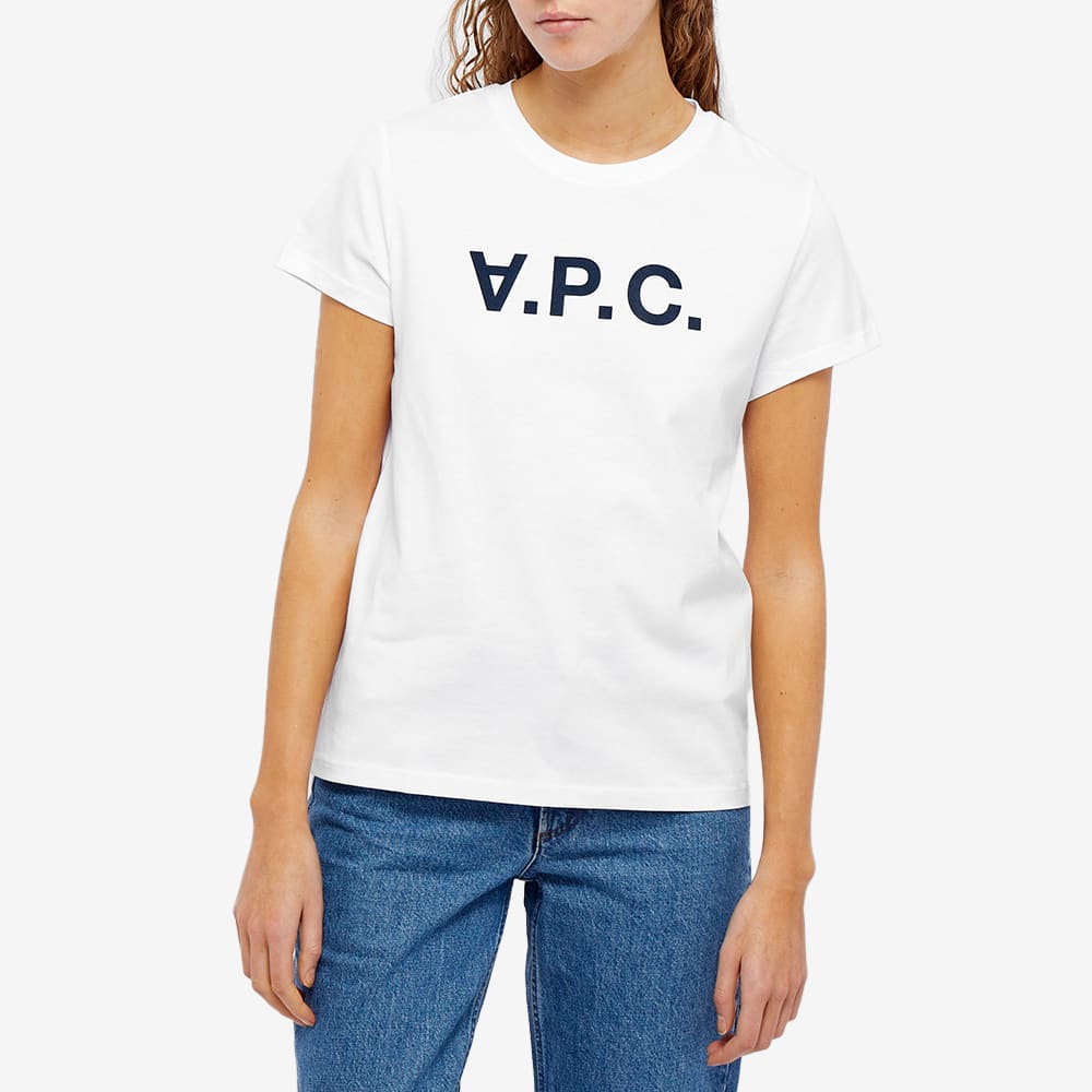A.P.C. APC VPC Logo Tee Dark Navy | END. (HK)