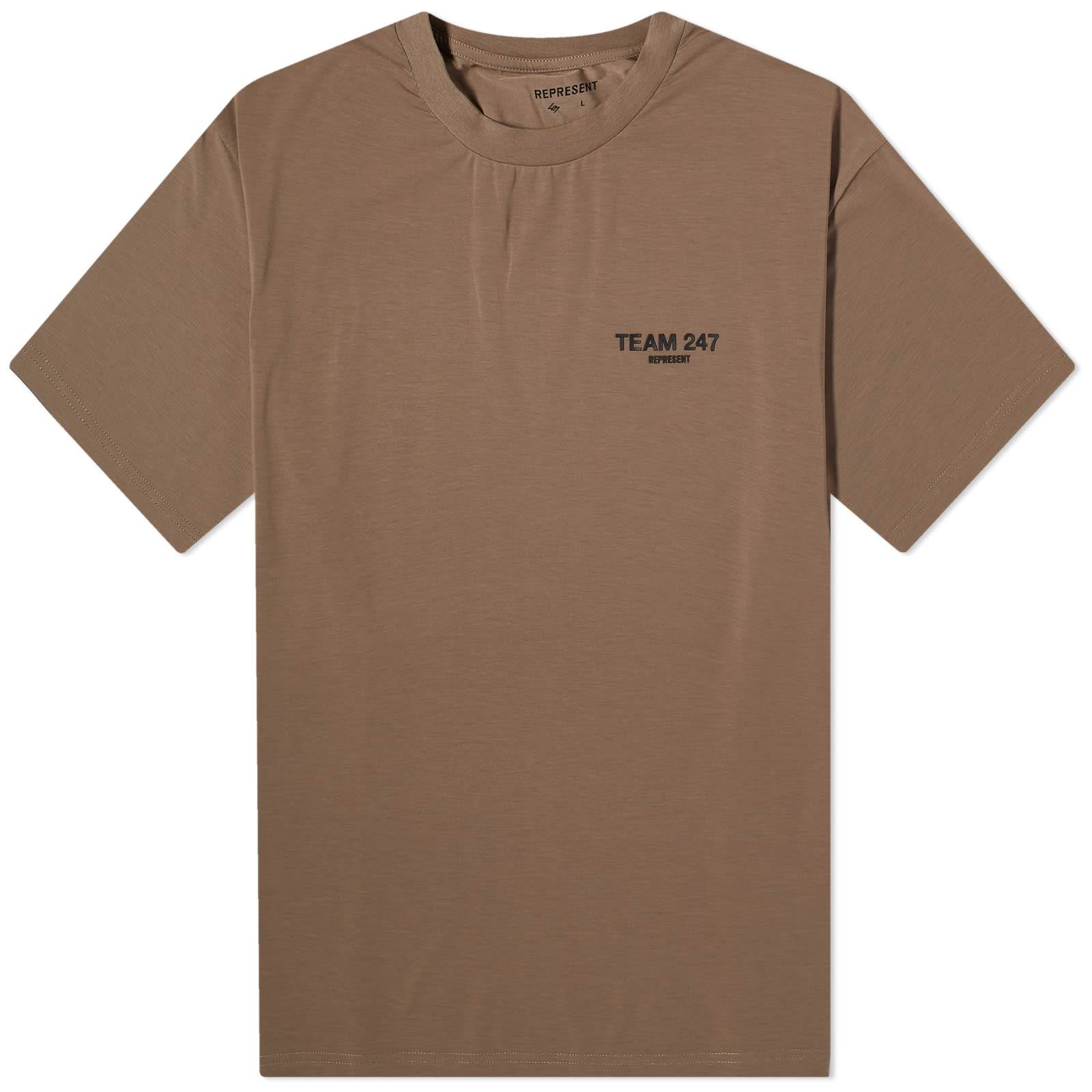 Represent Team 247 Oversized T-Shirt Army | END.